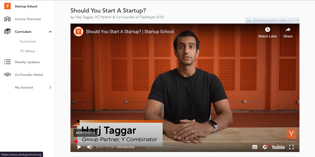 What Y Combinator Startup School Taught Me About Starting a Company ...