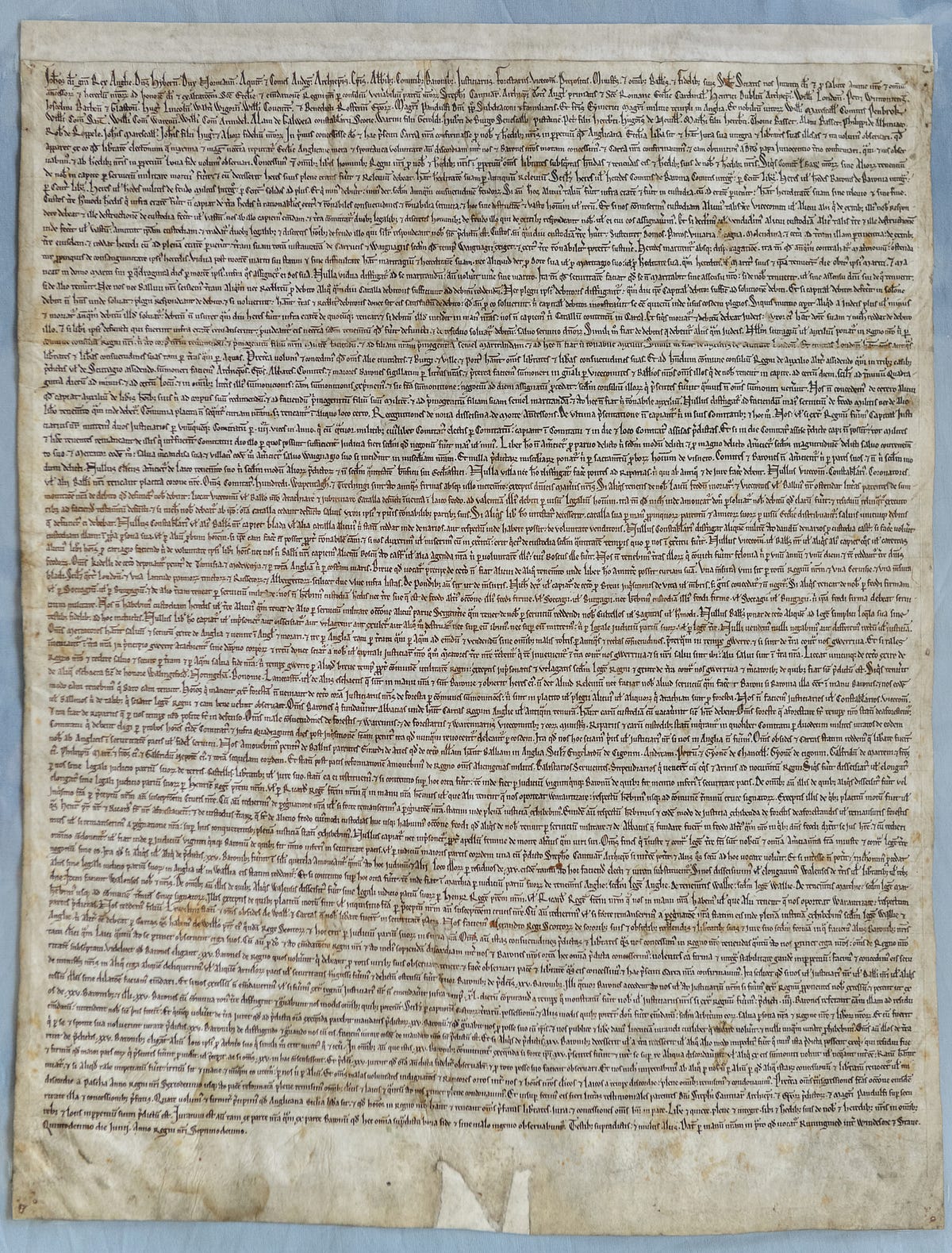 The Great Charter. In 1215 King John was the ruler of… | by Dawn ...