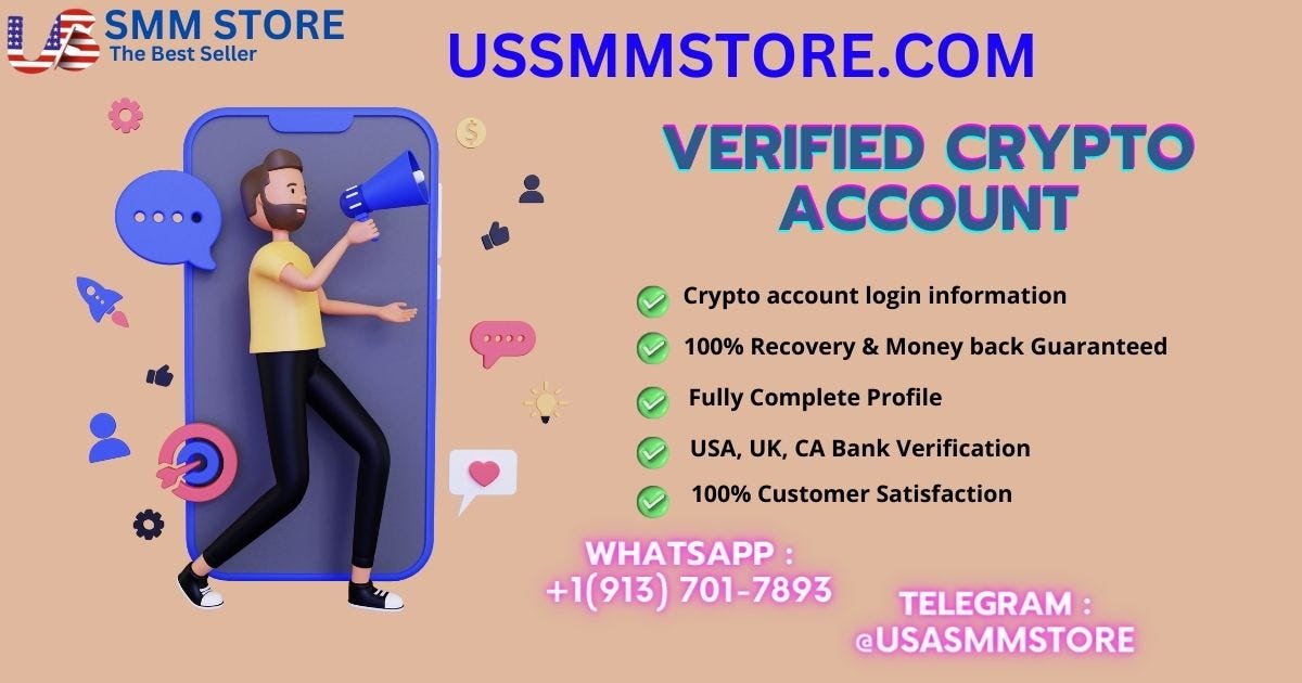 Crypto Account. Our best service here | by cashapp200 | Mar, 2024 | Medium