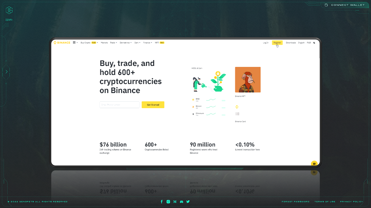 Binance Centralized Exchange. The Binance Exchange is a leading… | by Maslov Kirill | Medium