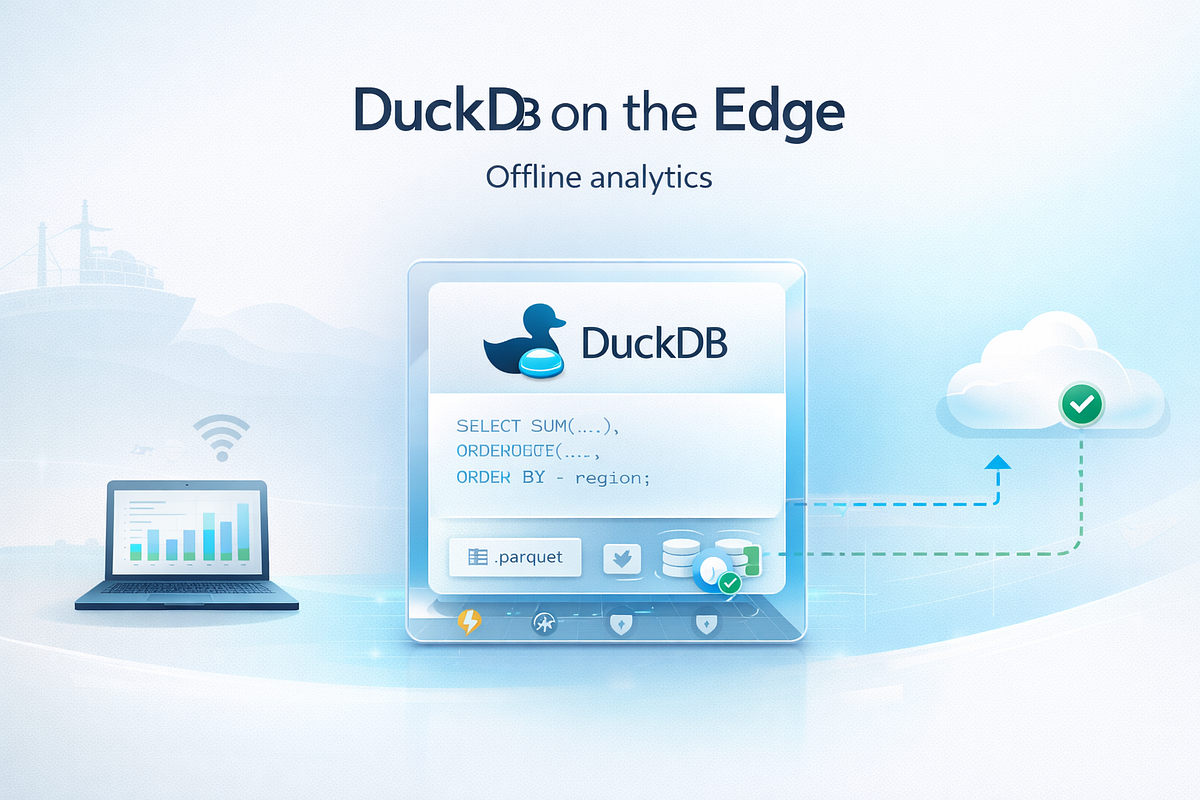 DuckDB on the Edge: Analytics Without Wi-Fi | by Thinking Loop | Medium