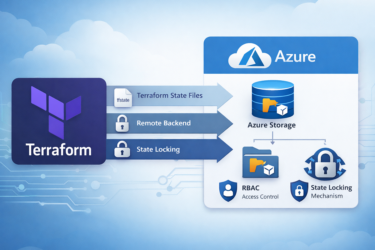 Terraform Remote State in Azure: A Production-Ready Bootstrap Approach ...