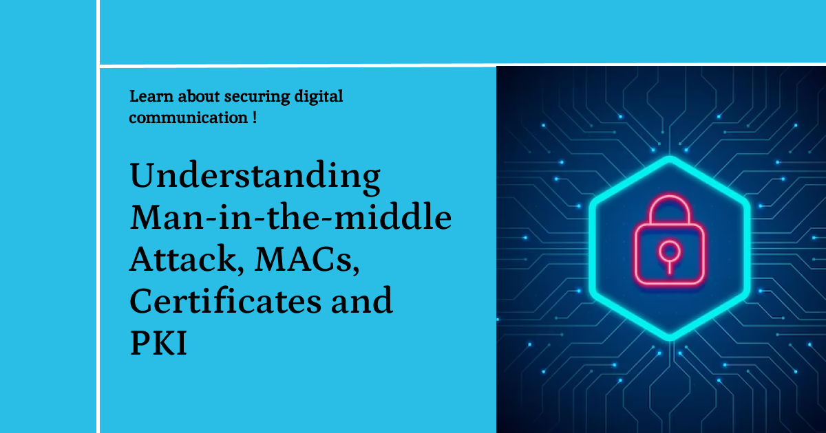 Securing Digital Communication: MitM Attacks, MACs, Certificates, and ...