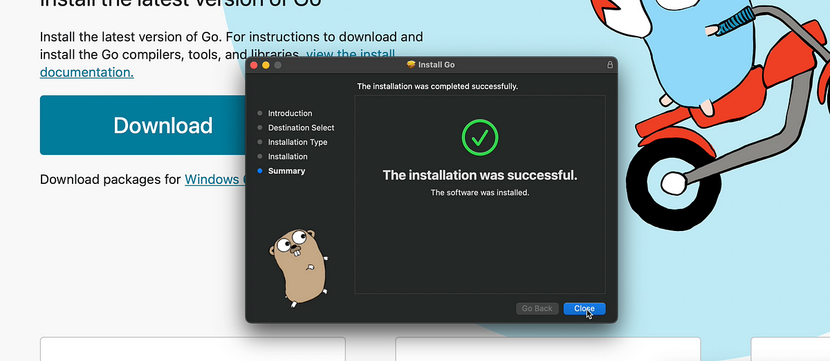 How To Install Golang On Macos Windows Or Linux By Manpreet Singh Medium