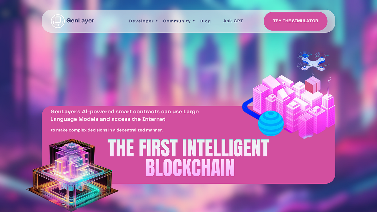 GenLayer: The intelligent layer of the Internet | by Олександр Сич | Oct, 2024 | Medium