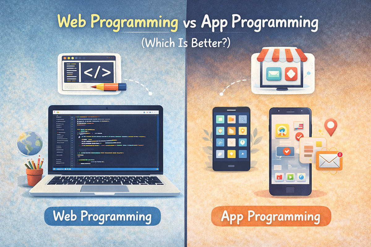 Web Programming vs App Programming (Which Is Better?) | by programmer ...