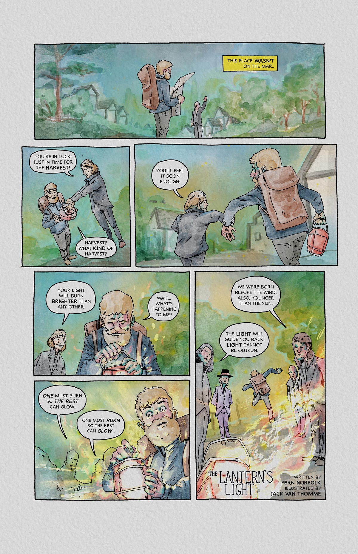 Into the Mystic - The Comic Jam - Medium