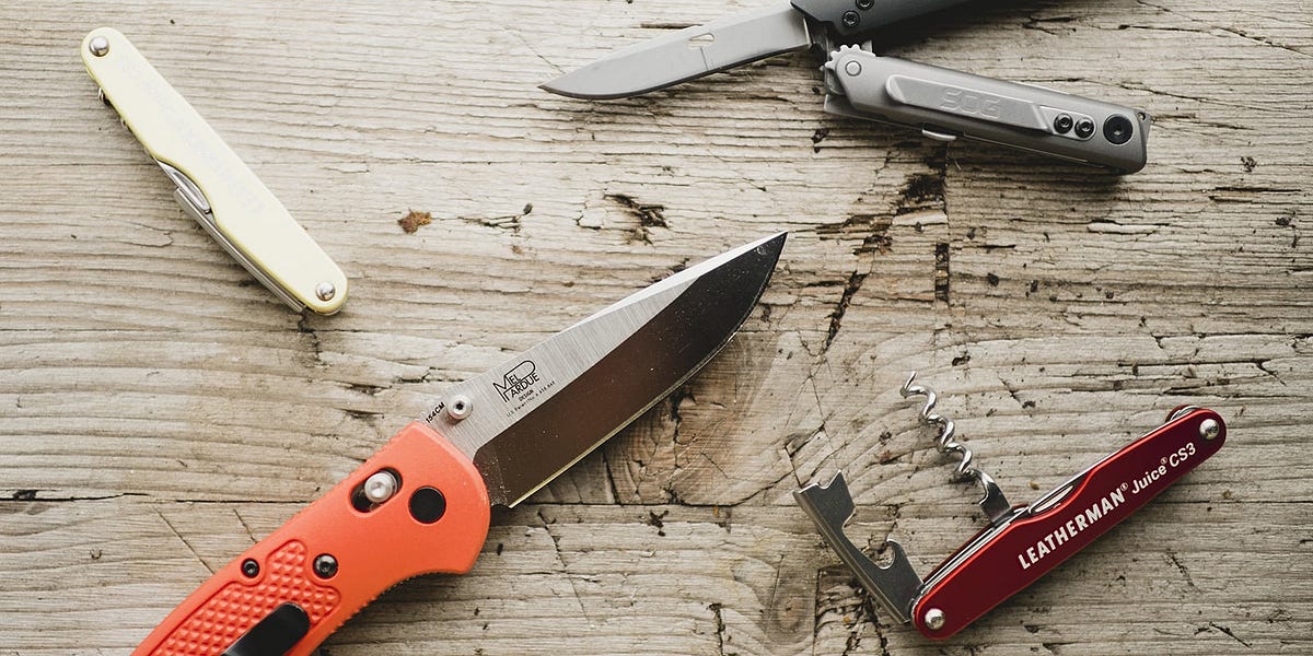 Folding Knives 101: Types of Locking Mechanism | by Amanda | Medium