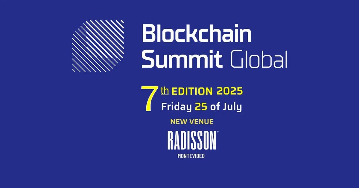 Biggest Top 5 Upcoming Blockchain Events | by Olivia | Jul, 2025 | Medium