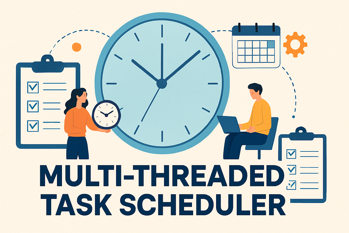Design a Multi-Threaded Task Scheduler | by Paritosh Sanadhya | Medium