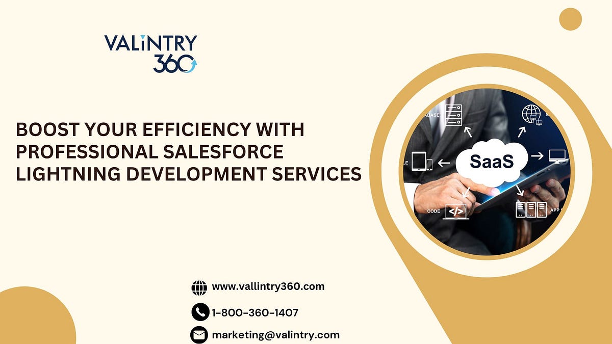 Boost Your Efficiency With Professional Salesforce Lightning