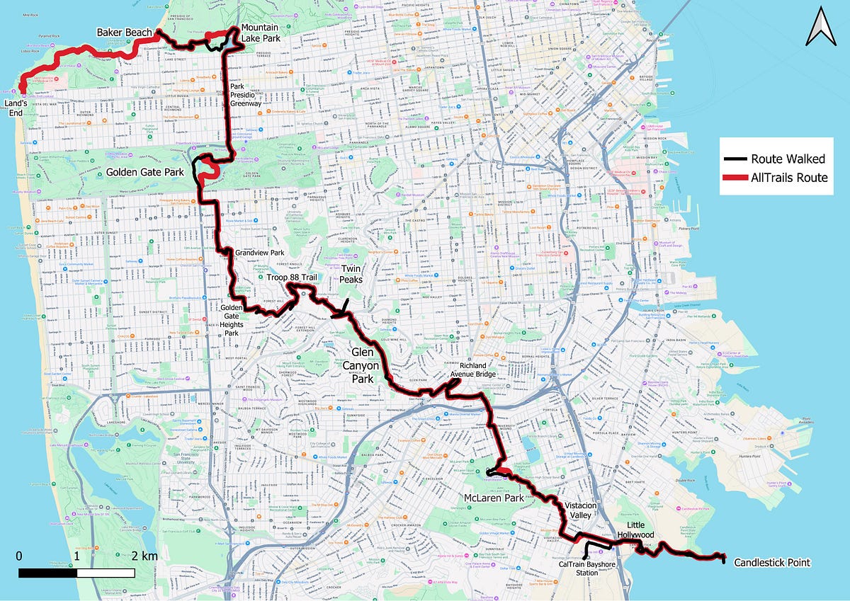 (Almost) Completing the Crosstown trail | by Marie Flanagan | Medium