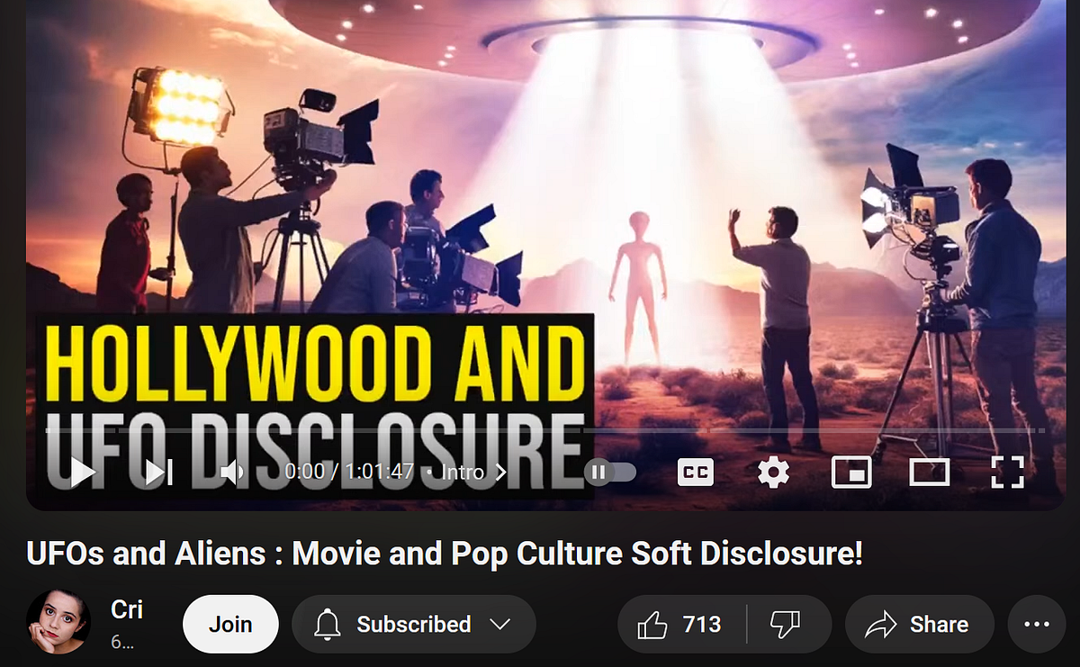 UFOs and Soft Disclosure with Cristina | by John Ege | Medium