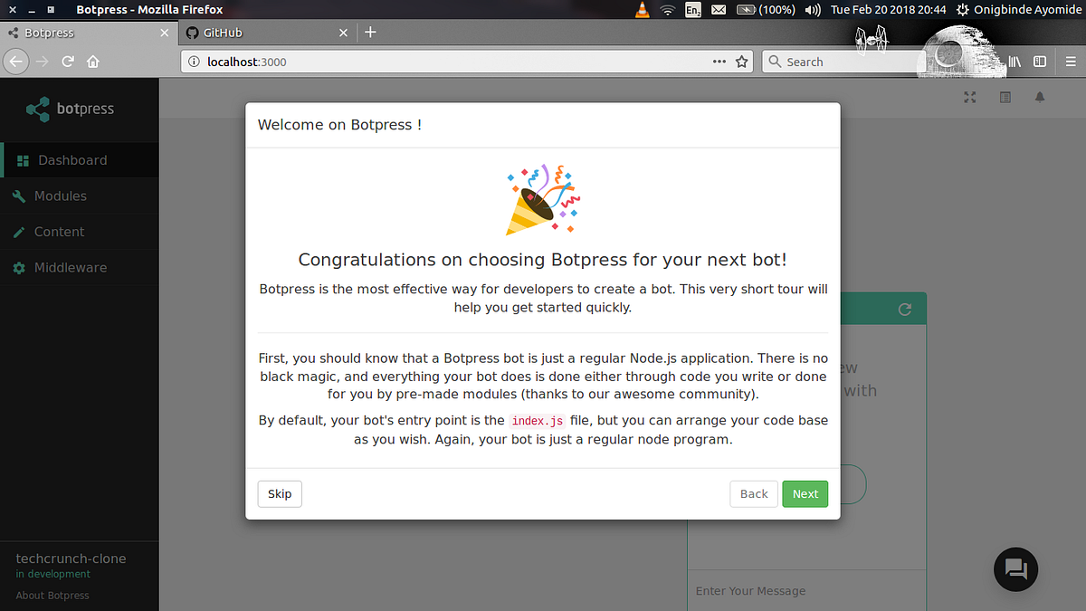 Building a TechCrunch bot clone using Botpress (Part 2) | by Ayomide ...