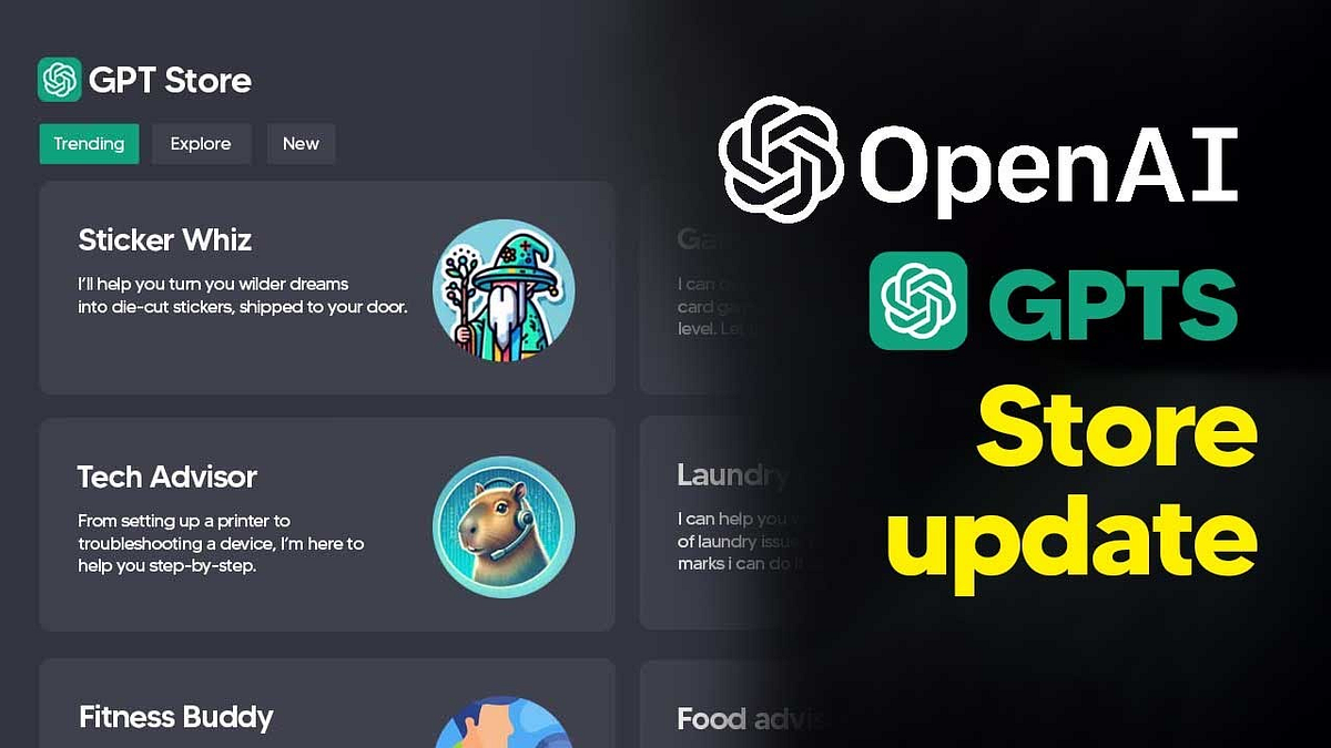 OpenAI’s GPT Store now LIVE: What it is and how to access? All details here | by Dilip Kashyap ...