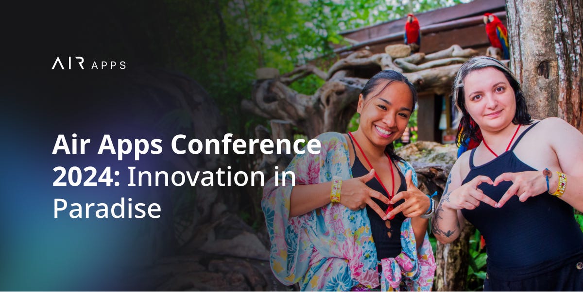 Uniting Innovation and Fun: Our Experience at the Air Apps Conference ...