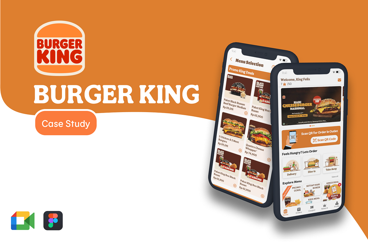 Case Study: Redesign Burger King App | by Ferik Enedy | Medium