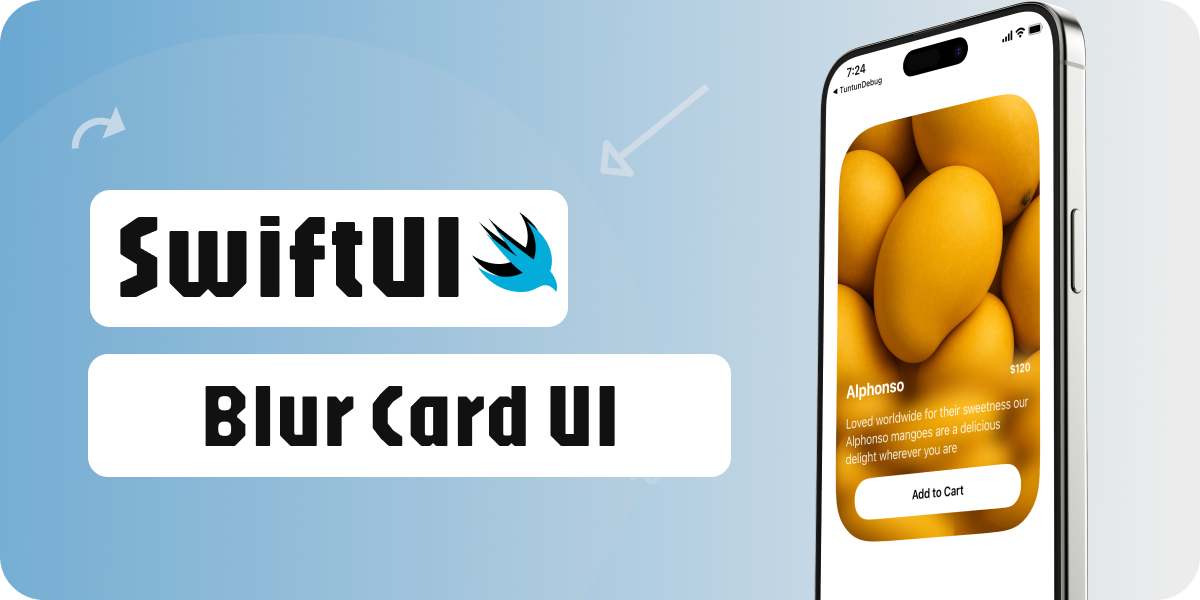 SwiftUI: Blur Card UI. Make the card blurred. | by Jerry PM | Stackademic