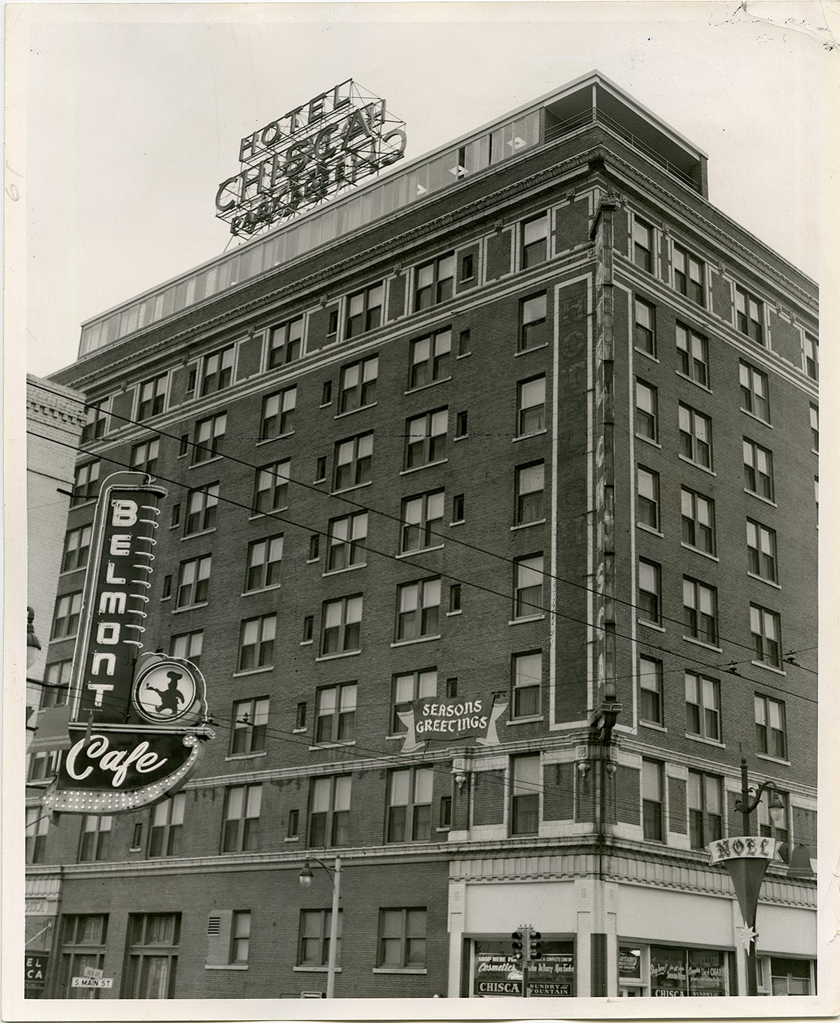 Hotel Chisca. Was once the largest hotel in Downtown… | by Mark R ...