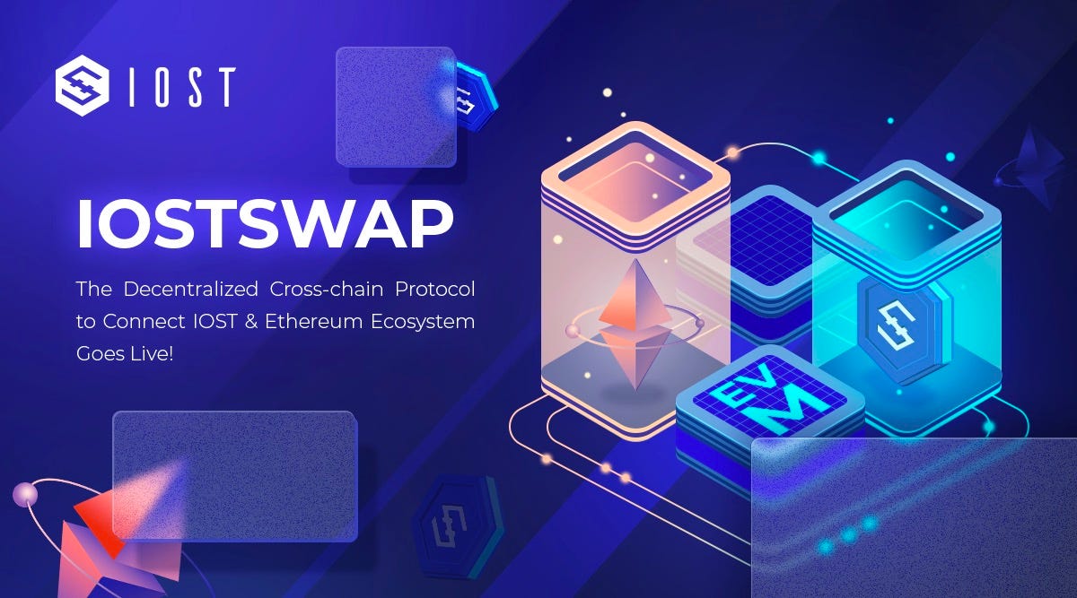 IOSTSWAP Cross-Chain Protocol Goes Live! | by IOST PR | IOST | Medium