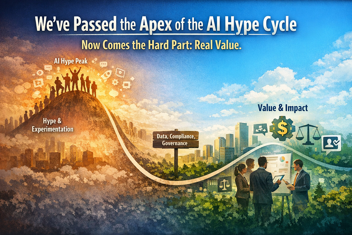 We’ve Passed the Apex of the AI Hype Cycle. Now Comes the Hard Part ...