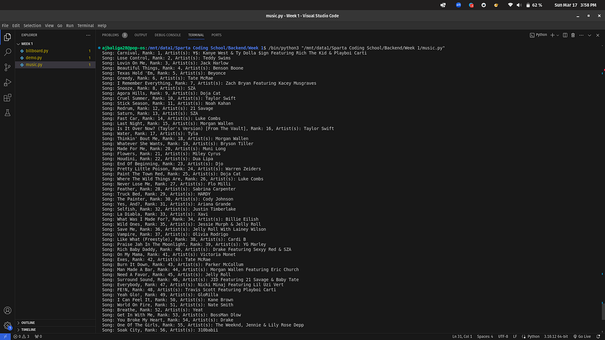 Sparta backend (week-1) - Shivareddy - Medium
