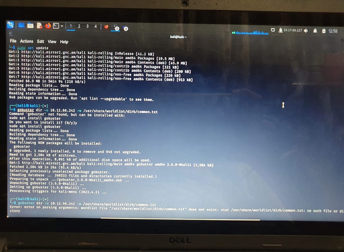 Root Me (Try Hack Me)Room. Initial Setup: | by i227425 Syed Abdul | Medium
