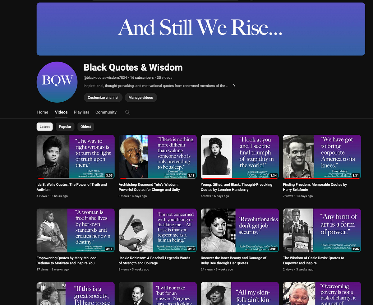 Empowering Echoes: Unveiling the Purpose Behind My YouTube Channel ...