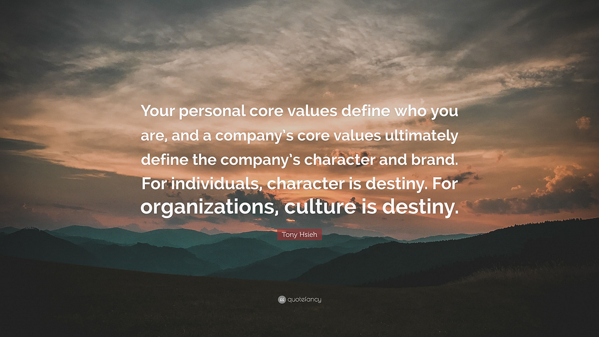 Living into Our Values. If I could take one key takeaway out of… | by ...