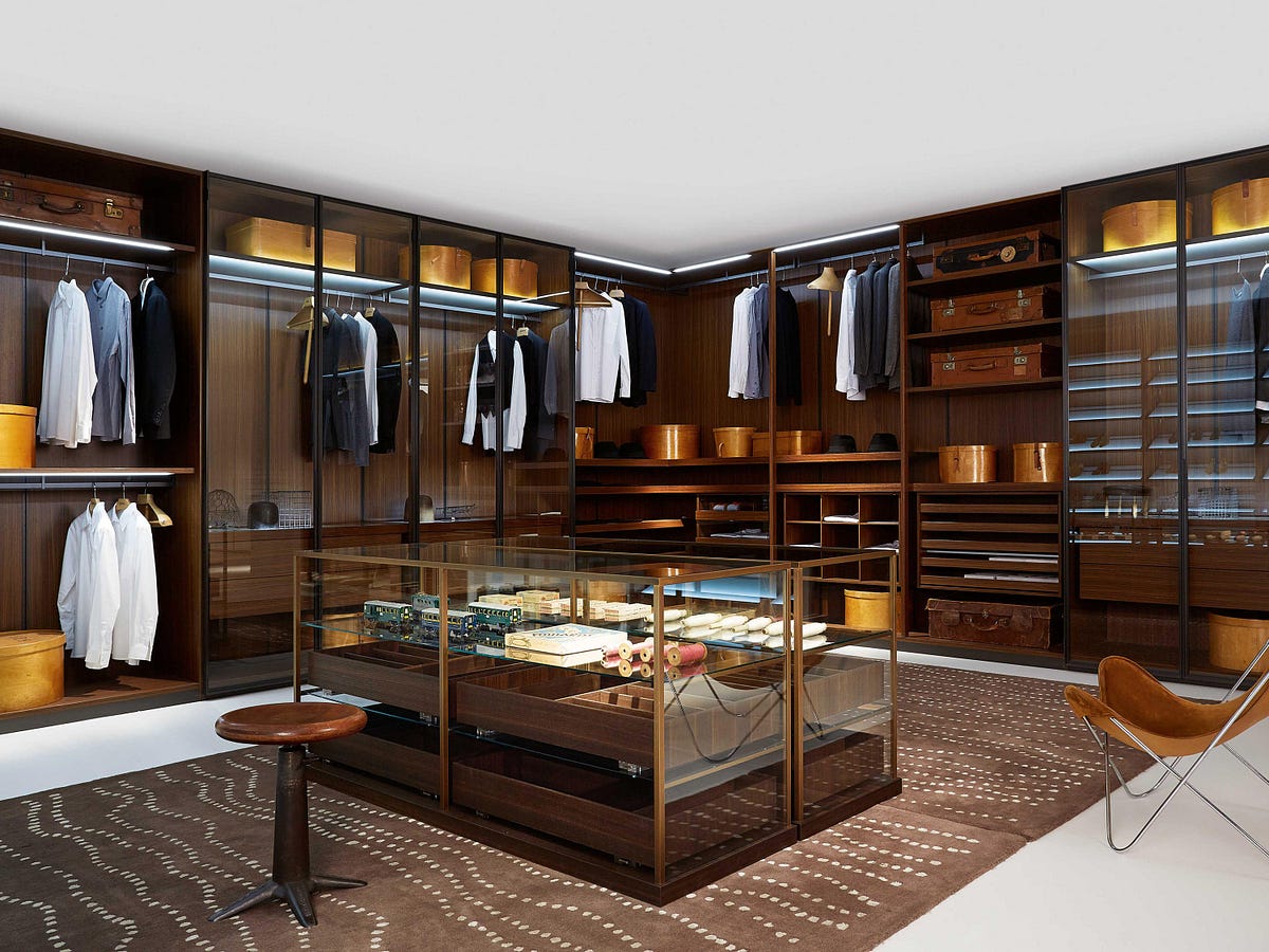 Maximizing Style and Functionality: The Art of Dressing Room Storage ...