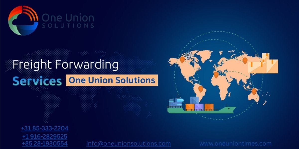 Reliable Freight Forwarding Services Worldwide | Fast & Secure | by One ...