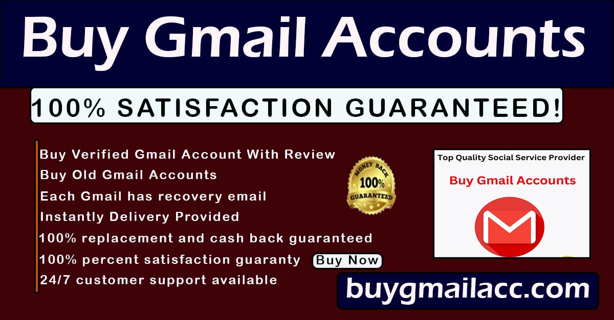 How To Buy Gmail Accounts -100% Genuine USA UK And Other Country Gmail ...