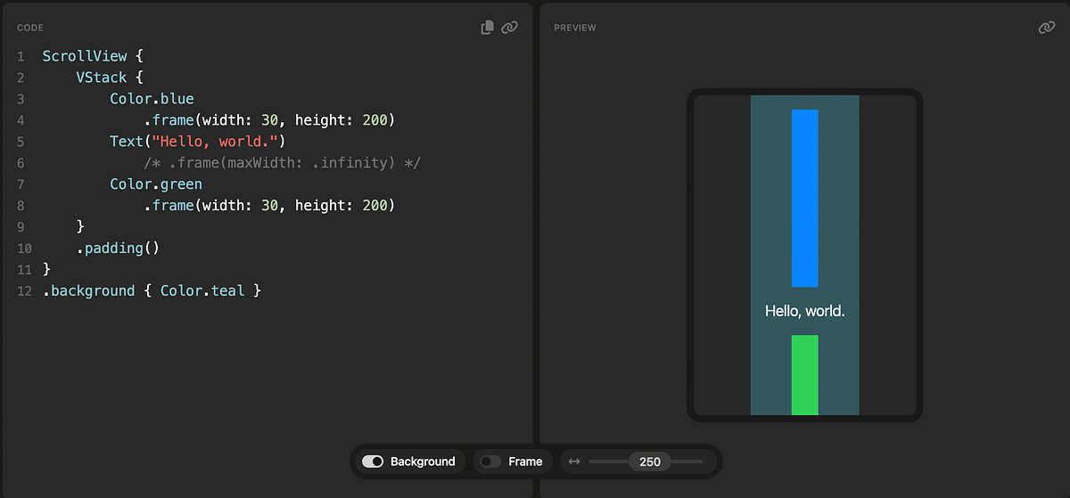 How to resize ScrollView to fit contents in SwiftUI? | by Siddhartha Mishra | Jul, 2025 | Medium