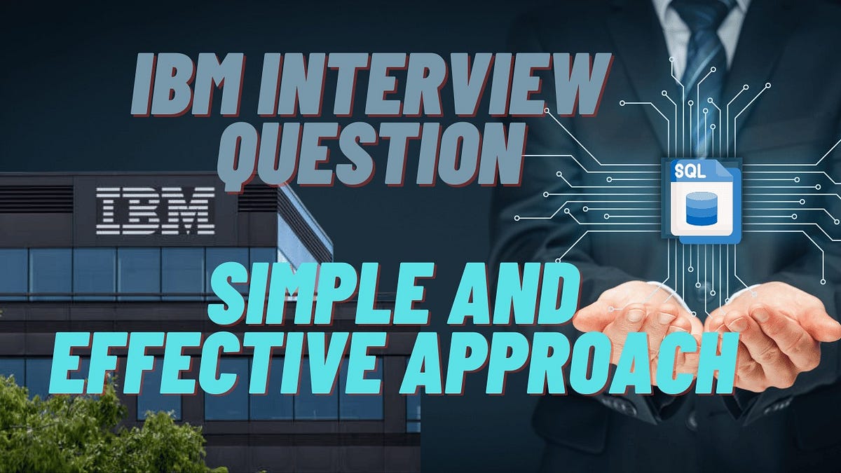 IBM Employee Query Analysis for Db2 Database: SQL Approach Series | by ...