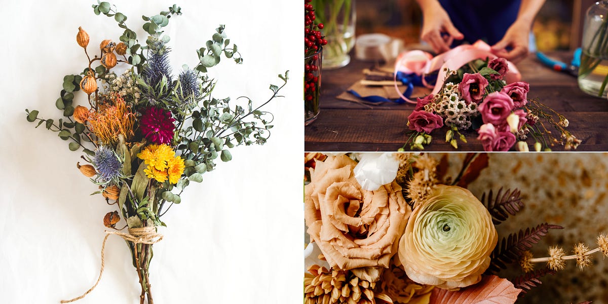 10 Creative Ways to Use Dried Flowers in Home Decor - The Flower Club ...