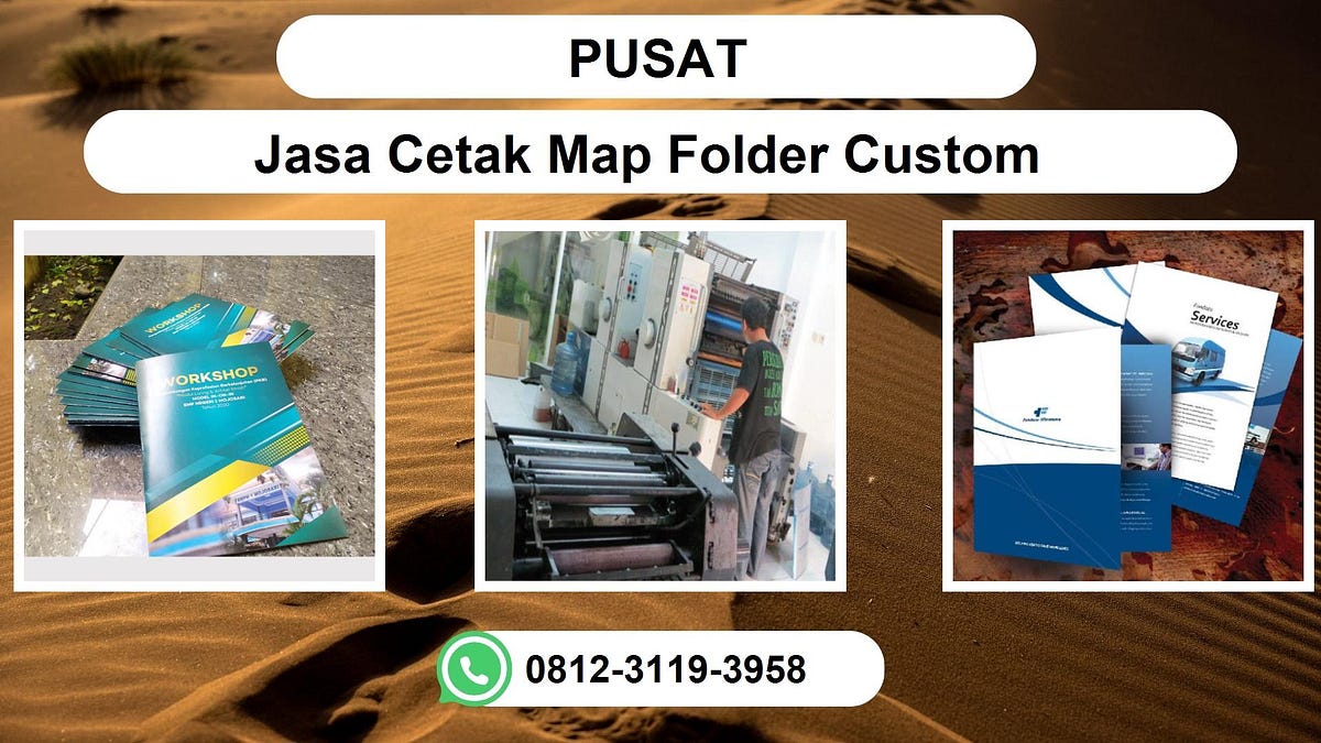 Pusat, 0812–3119–3958 Jasa Cetak Map Folder Custom Jayapura - Cetak Map ...