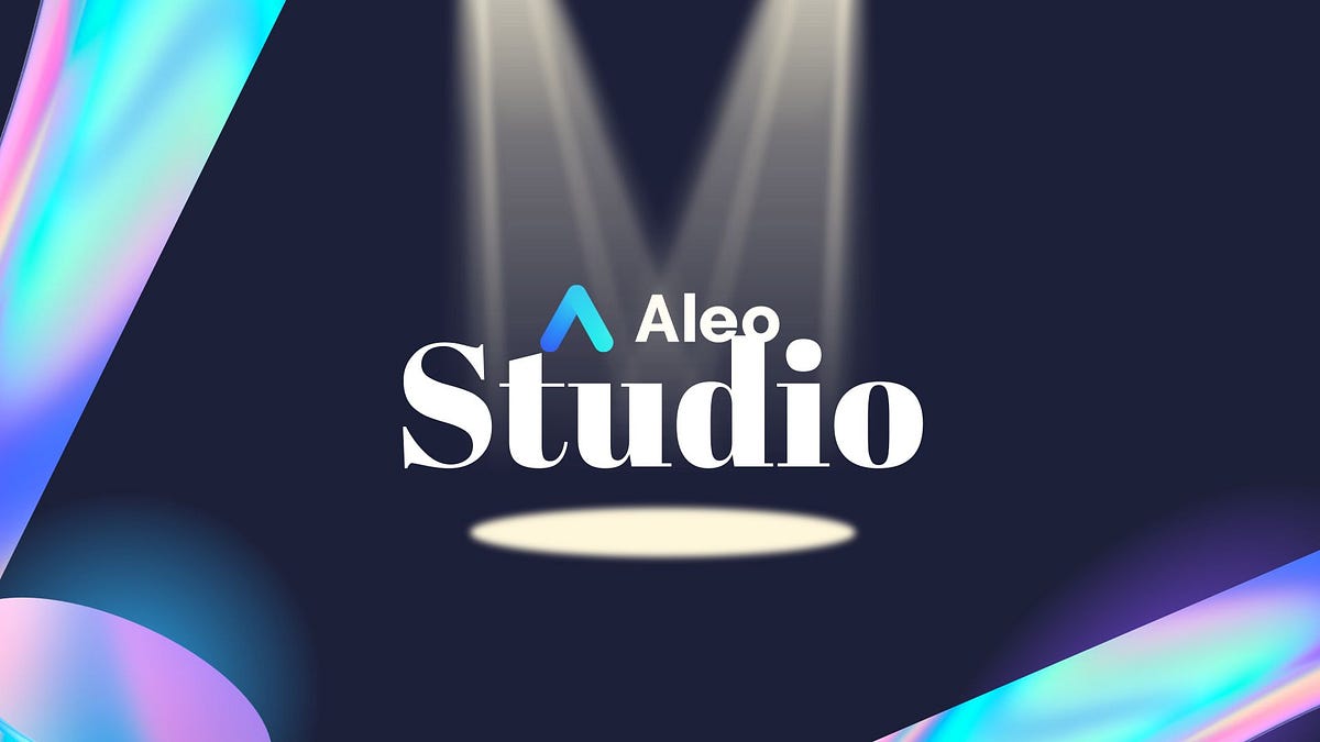 Exploring the Boundless Possibilities of Aleo Studio | by Good_input | Medium