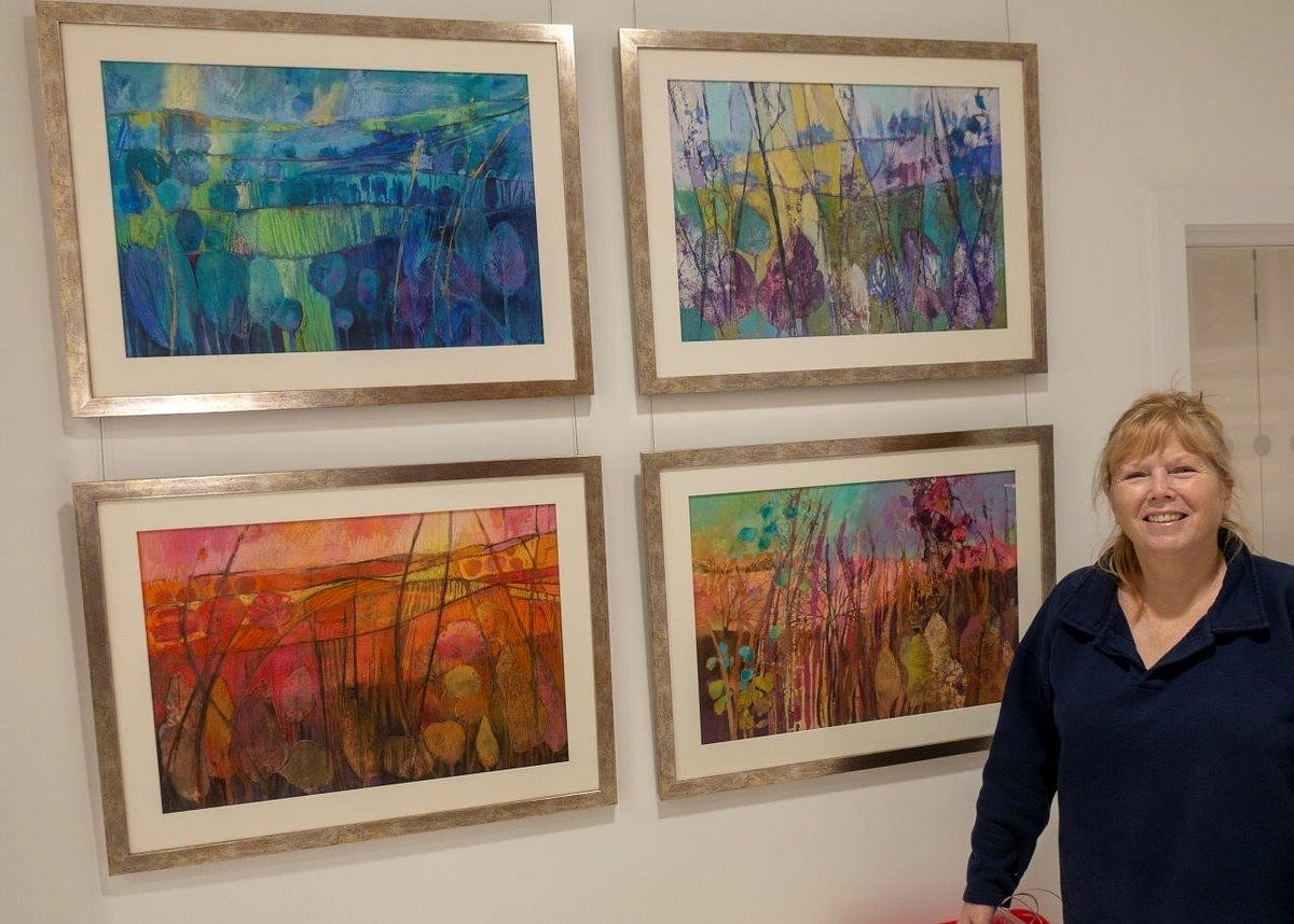 #5 A Royally Attended Show for UK-based — Artist Judy Tate | by Jillian ...