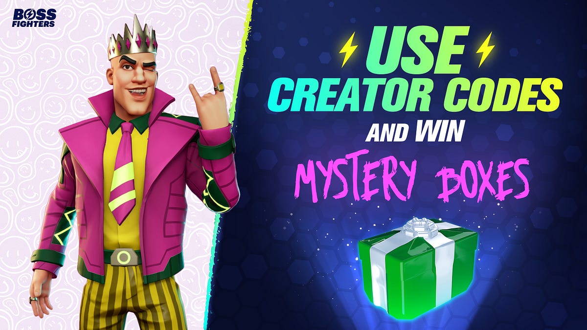 Use Content Creator Codes & Unlock Mystery Box in Boss Fighters’ Sale ...