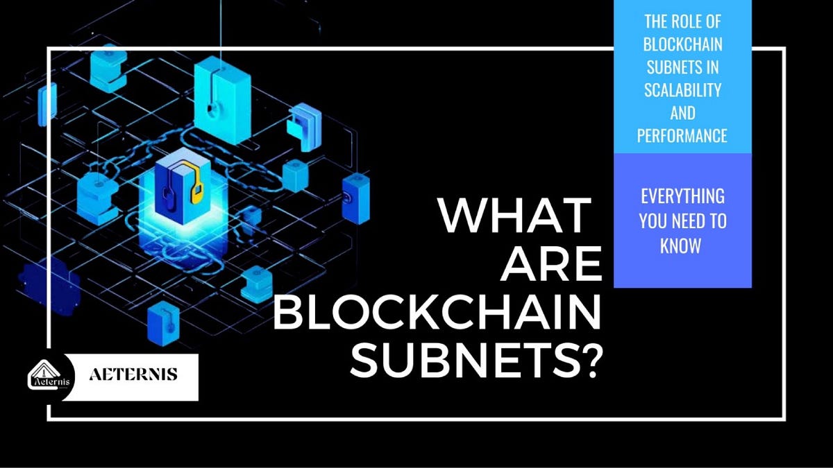 The Role of Blockchain Subnets in Scalability and Performance | by Aeternis | Feb, 2025 | Medium