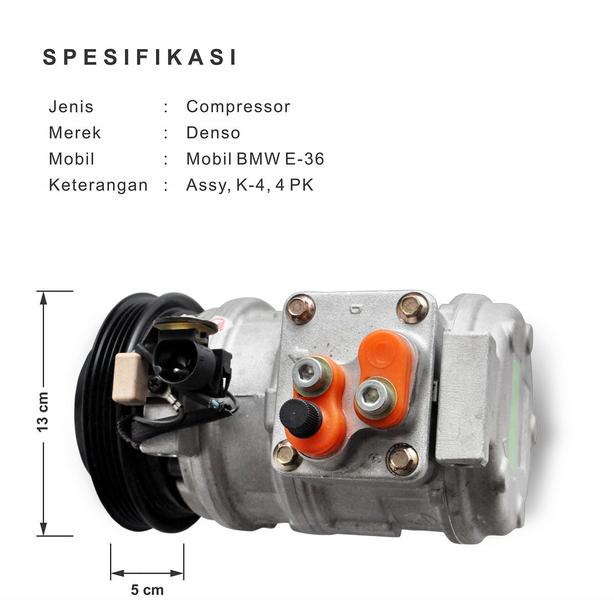 Termurah — Compressor / Kompresor AC Mobil BMW E36 — Harga Murah Resmi ...