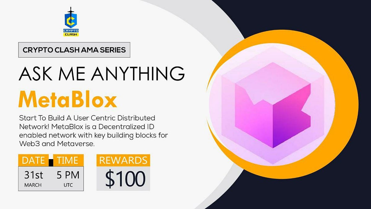 Crypto Clash X MetaBlox. Son Heroic: @MetaNeta Hello Mate… | by ...