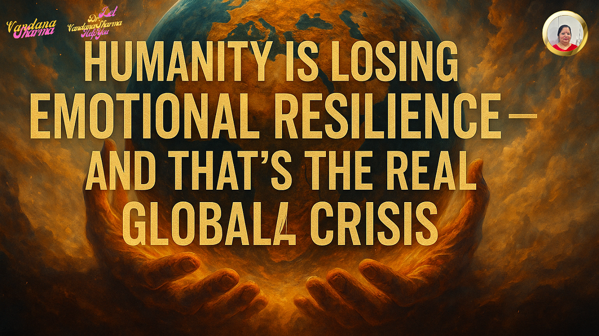 🌍 Humanity Is Losing Emotional Resilience — And That’s The Real Global ...