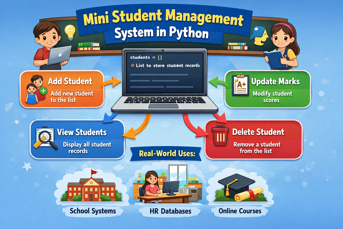 Building a Mini Student Management System Using Python Lists and ...