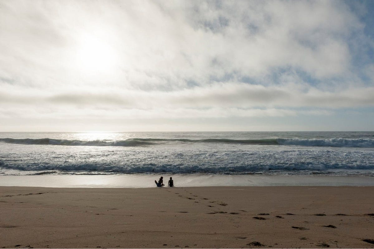 Haiku #66/100 Footprints. Footprints in the sand | by Gijs Van Breugel ...