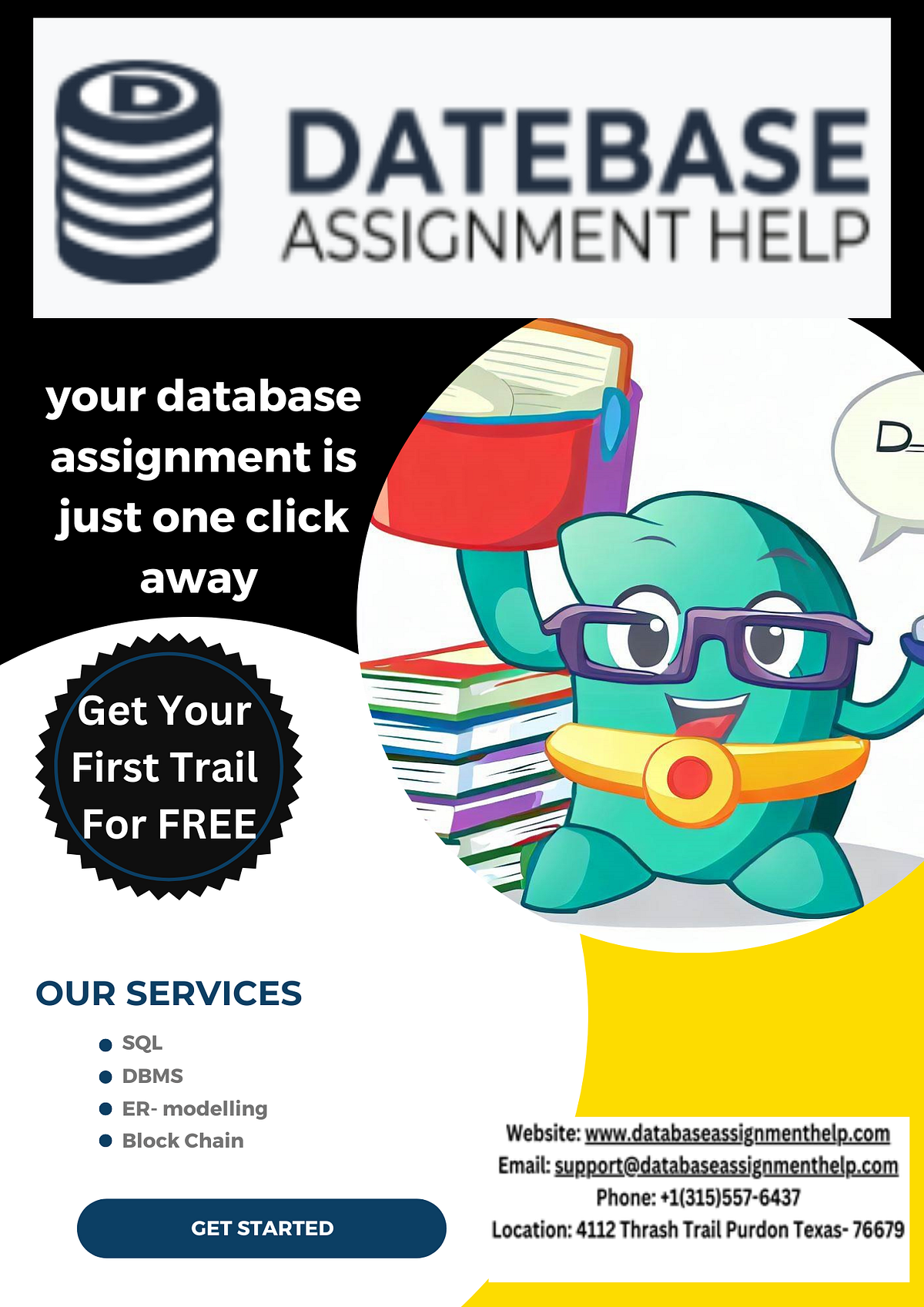 Introducing the Ultimate Database Assignment Help for Your Academics Leave no stone unturned in ...