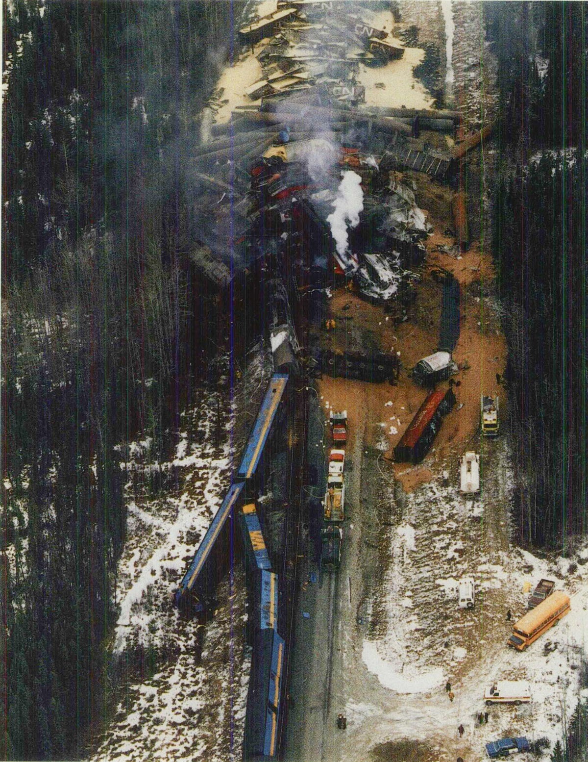 Five Fatal Minutes: The 1986 Hinton Train Collision | by Max S | Medium