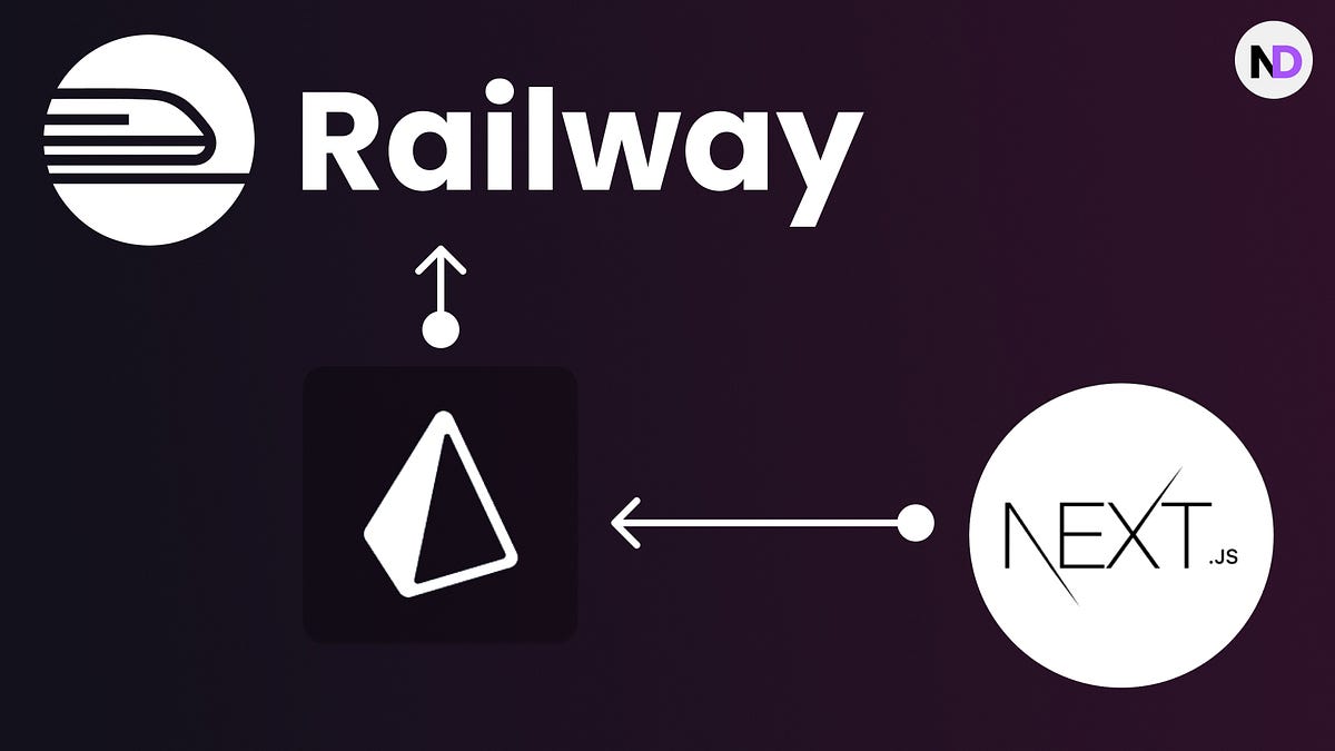 How to connect railway. app with nextjs using Prisma. | by Next Dev | Medium