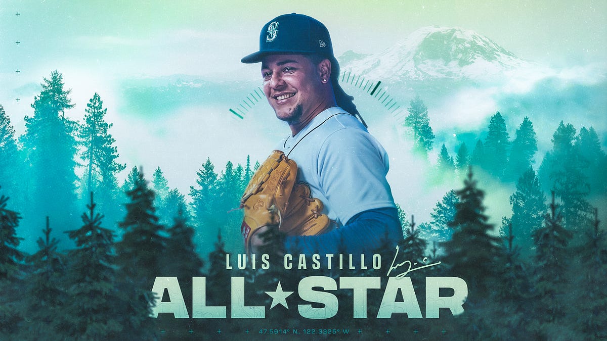 Luis Castillo Named To American League All-Star Team | by Mariners PR ...