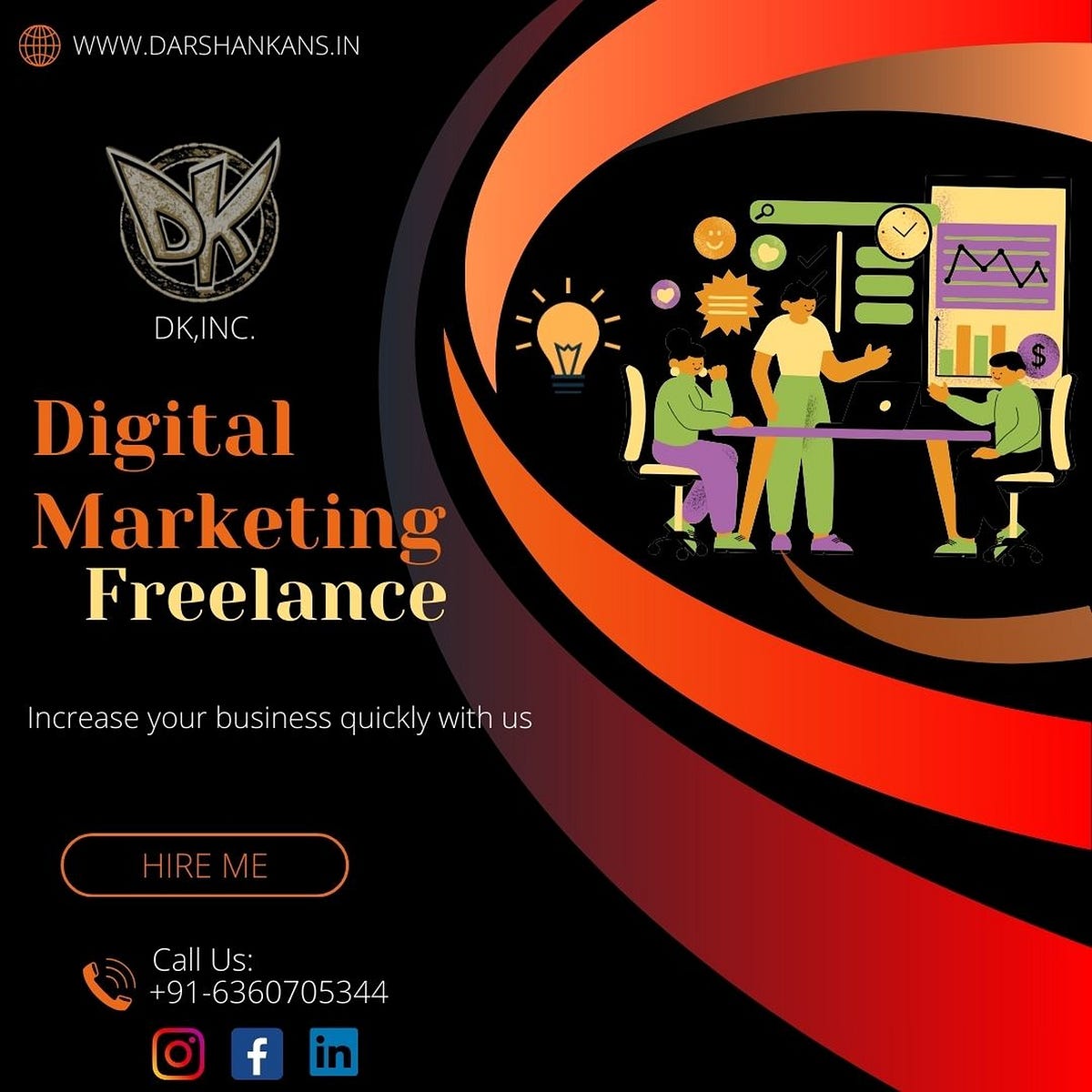 “A skilled Digital Marketing Freelancer adeptly develops and executes ...